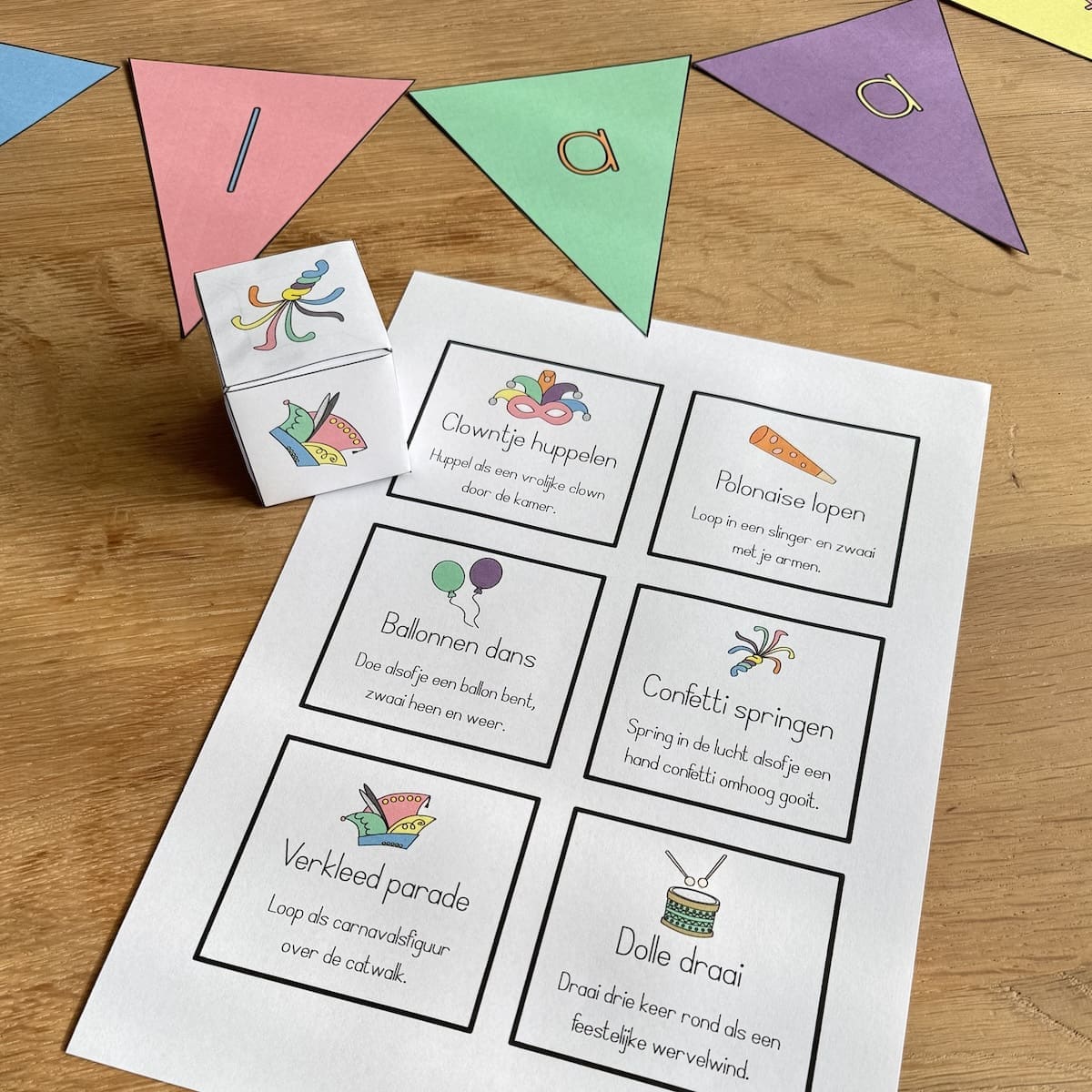 Thema Carnaval, voorschoolse educatie (VVE) voor peuters en kleuters ...